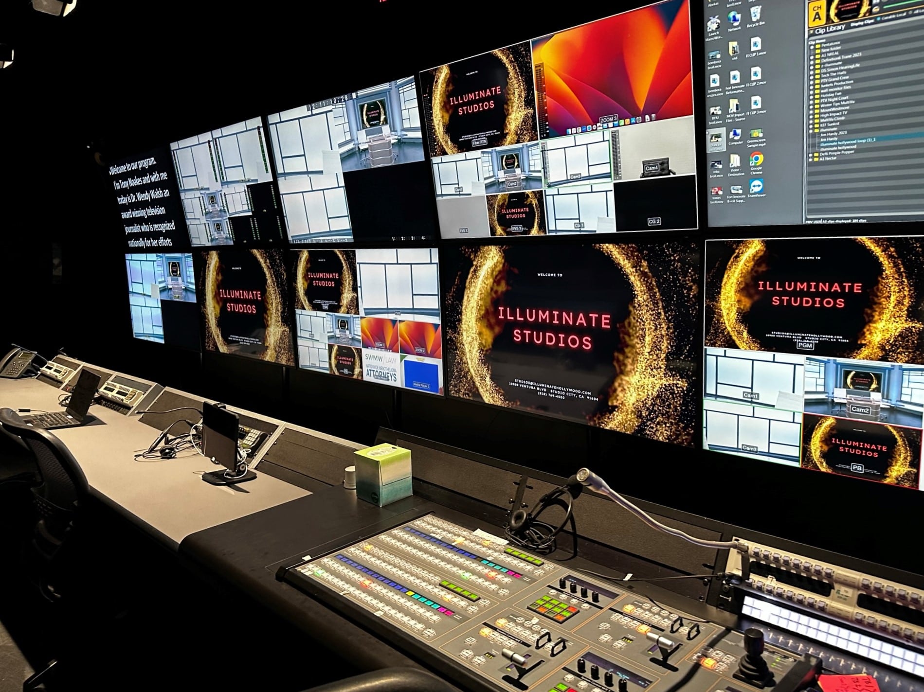 HD Broadcast Studio - TVA Media Group